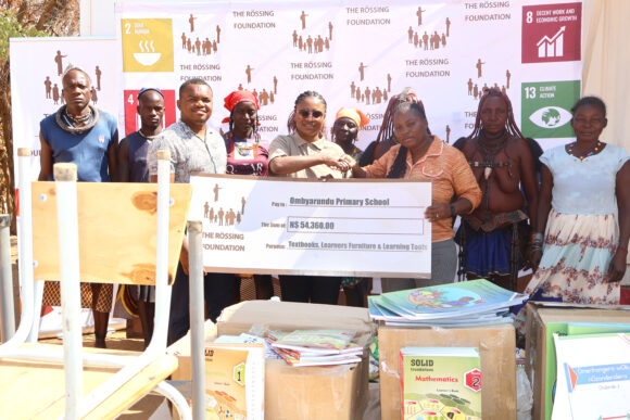 Rössing Foundation donates to schools – New Era